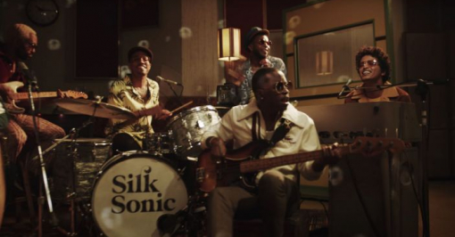 Bruno Mars, Anderson .Paak, Silk Sonic 'Leave The Door Open' by Bruno ...